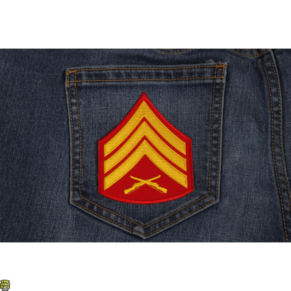 Sergeant Red Patch - TheCheapPlace