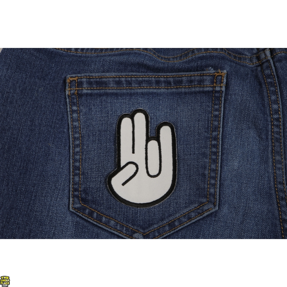 Shocker Hand Sign Patch | Naughty Patches -TheCheapPlace