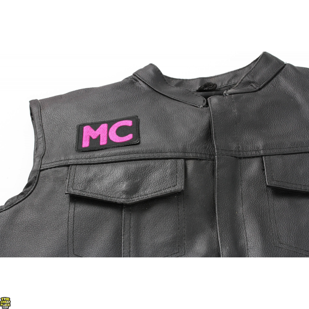 Pink MC Patch | Biker Patches -TheCheapPlace
