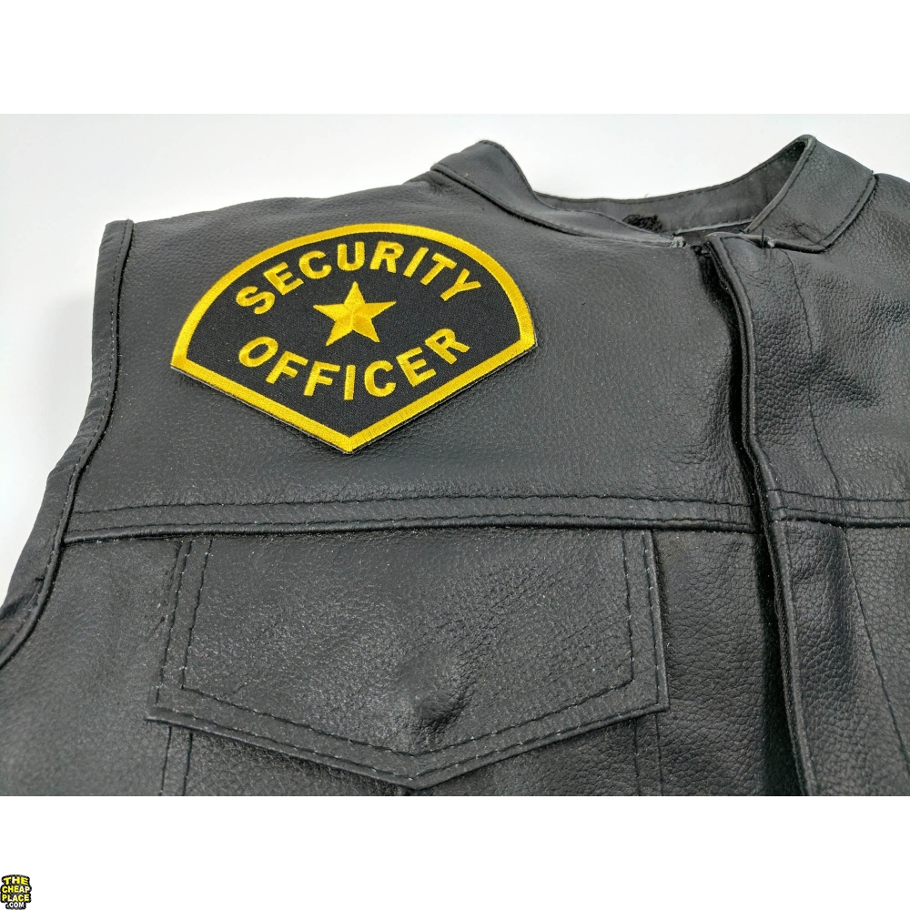 Medium Size Security Officer Shoulder Patch | Embroidered Patches