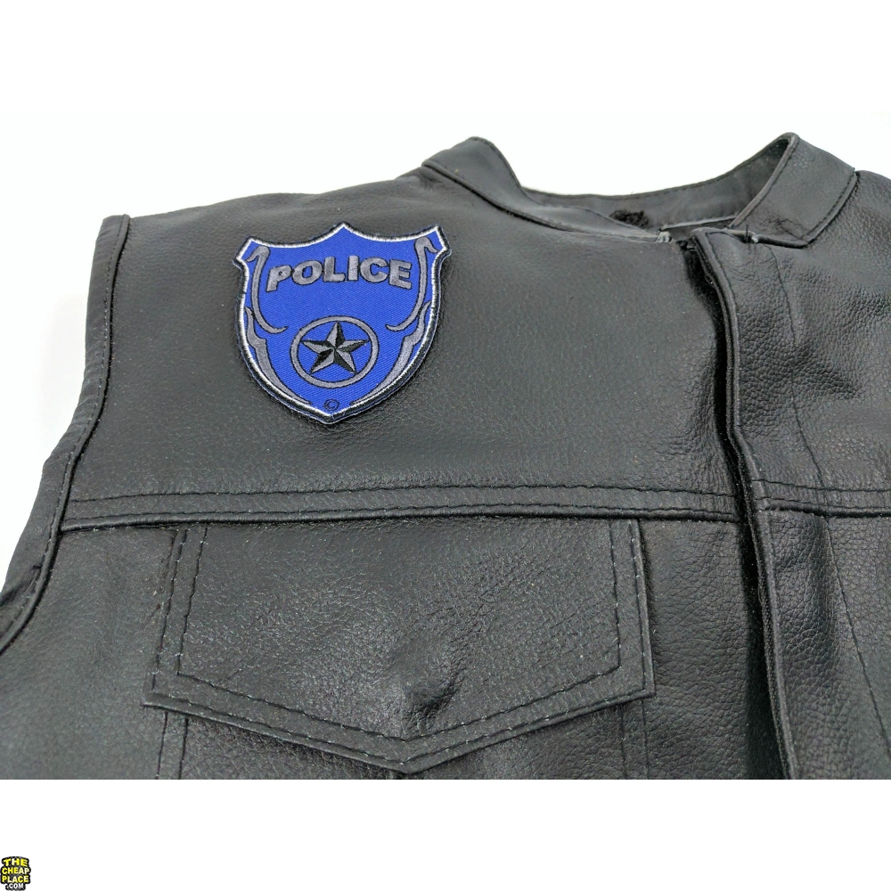 Police Shield Patch | Embroidered Patches