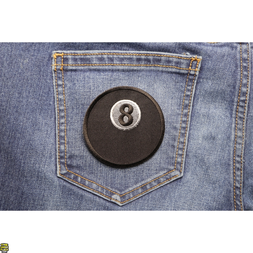 8 Ball Patch | Novelty Patches -TheCheapPlace