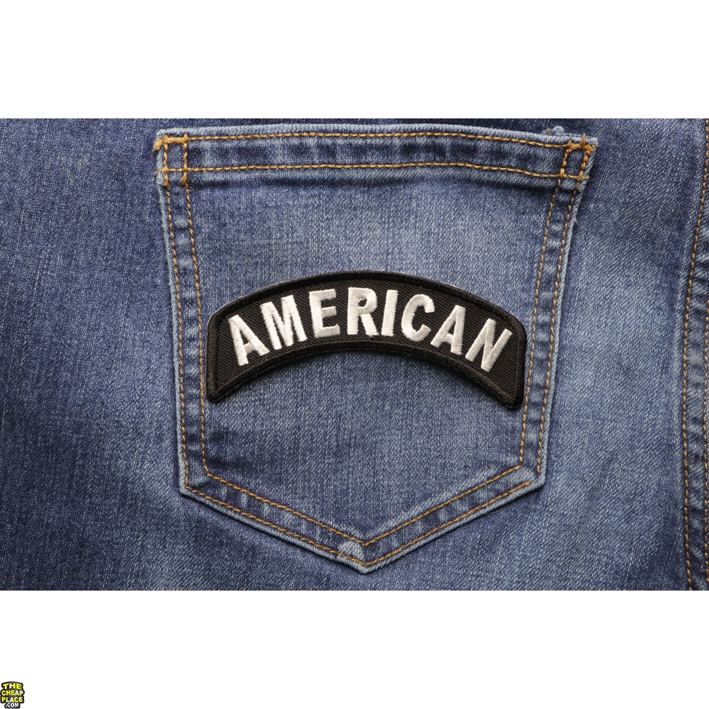 American Rocker Patch | Embroidered Patches