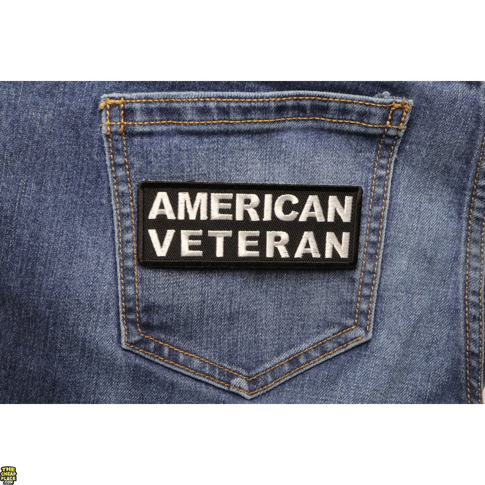 American Veteran Patch - TheCheapPlace