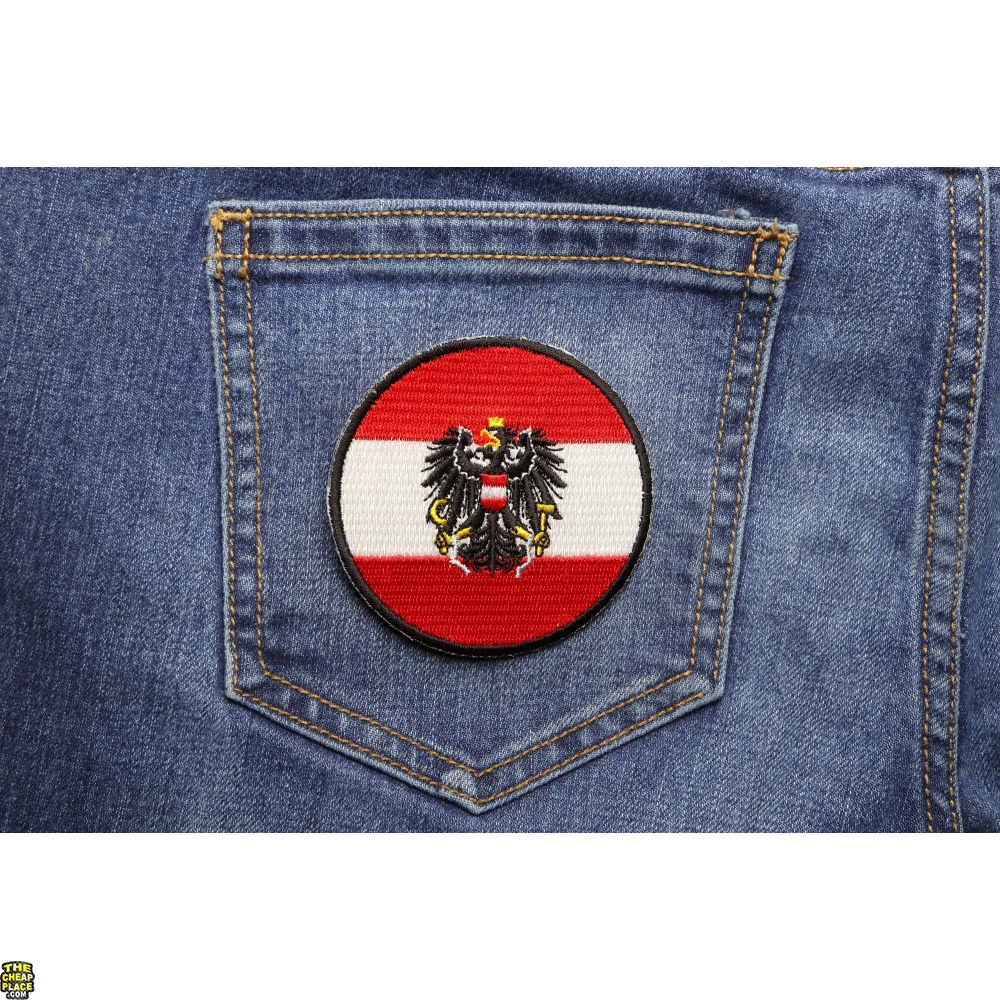 Austrian Flag Patch