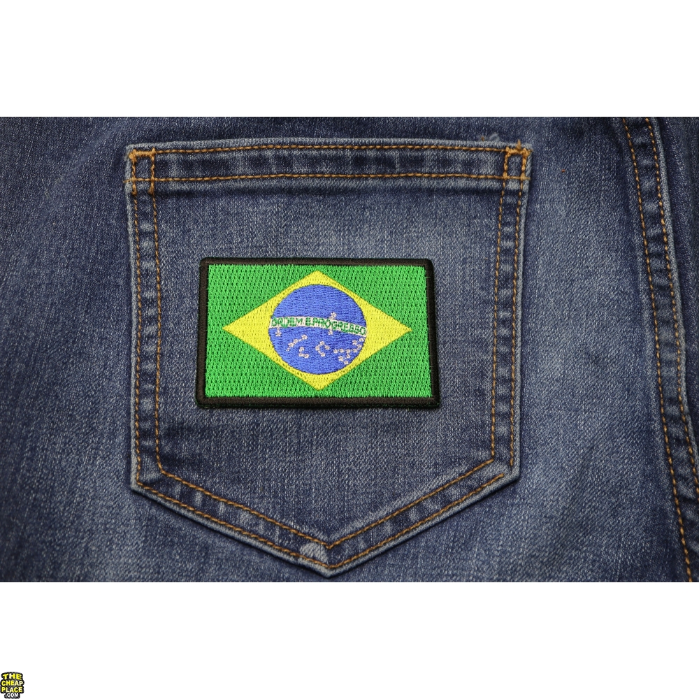Brazil Flag Patch | International Flags -TheCheapPlace