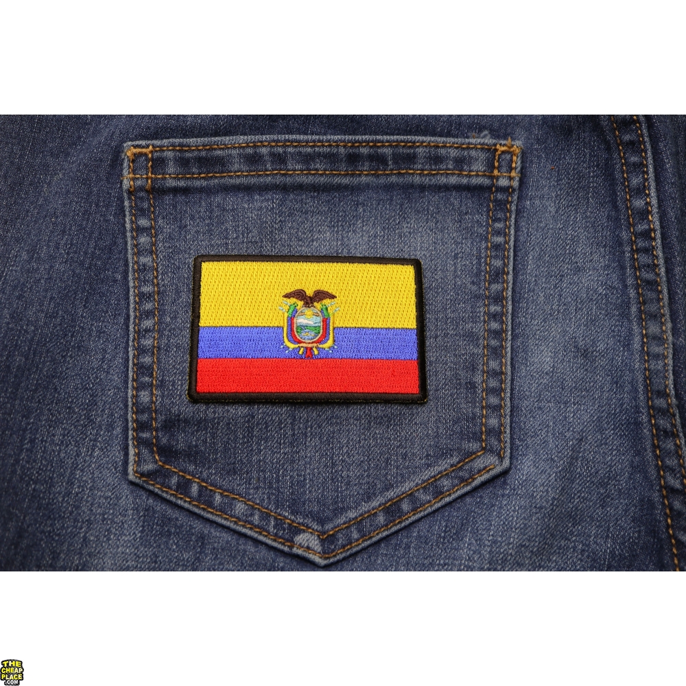 Ecuador Flag Patch