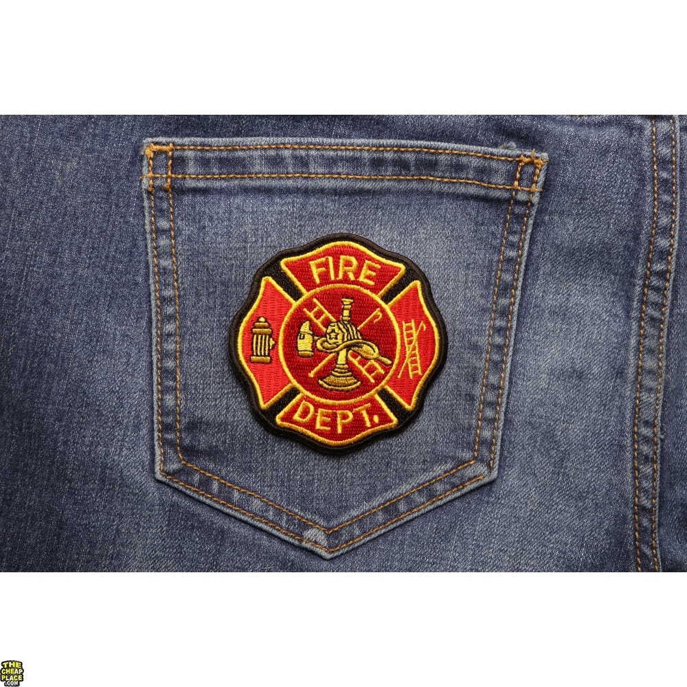 Fire Dept Patch | Fire Fighter Patches -TheCheapPlace