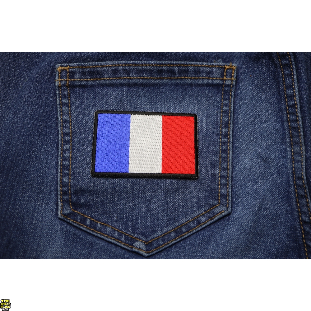 France Flag Patch | International Flags -TheCheapPlace