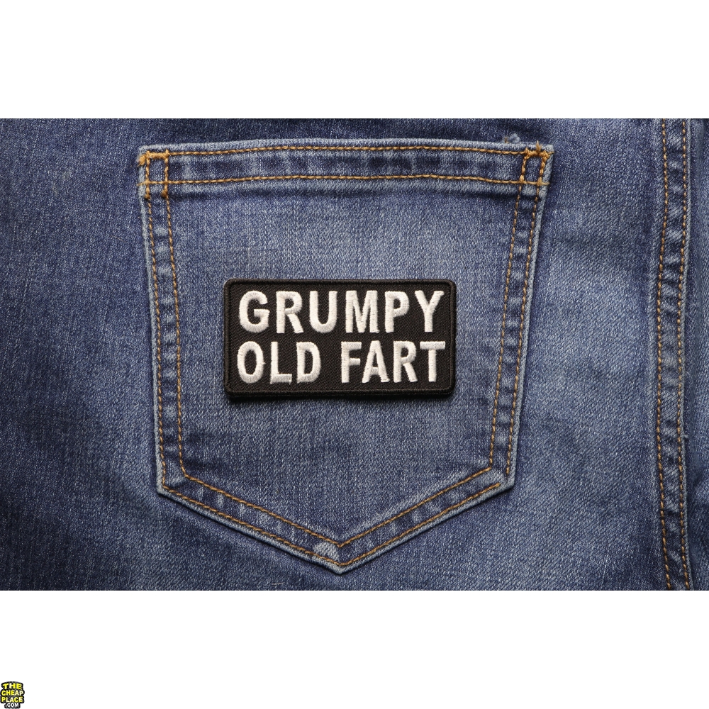 Grumpy Old Fart Patch | Funny Patches -TheCheapPlace