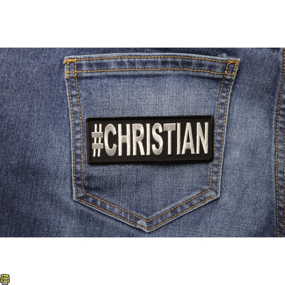 Hashtag Christian Patch