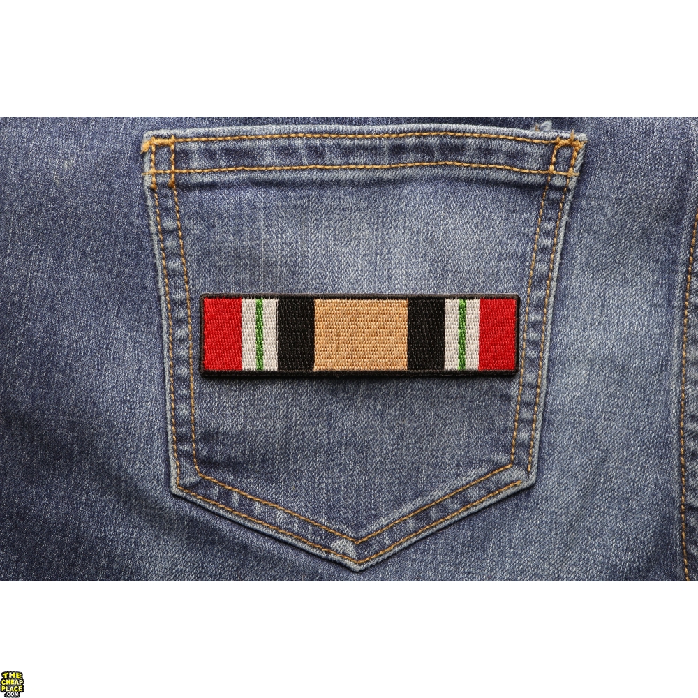Iraq War Service Ribbon Patch | Iraq War Patches -TheCheapPlace