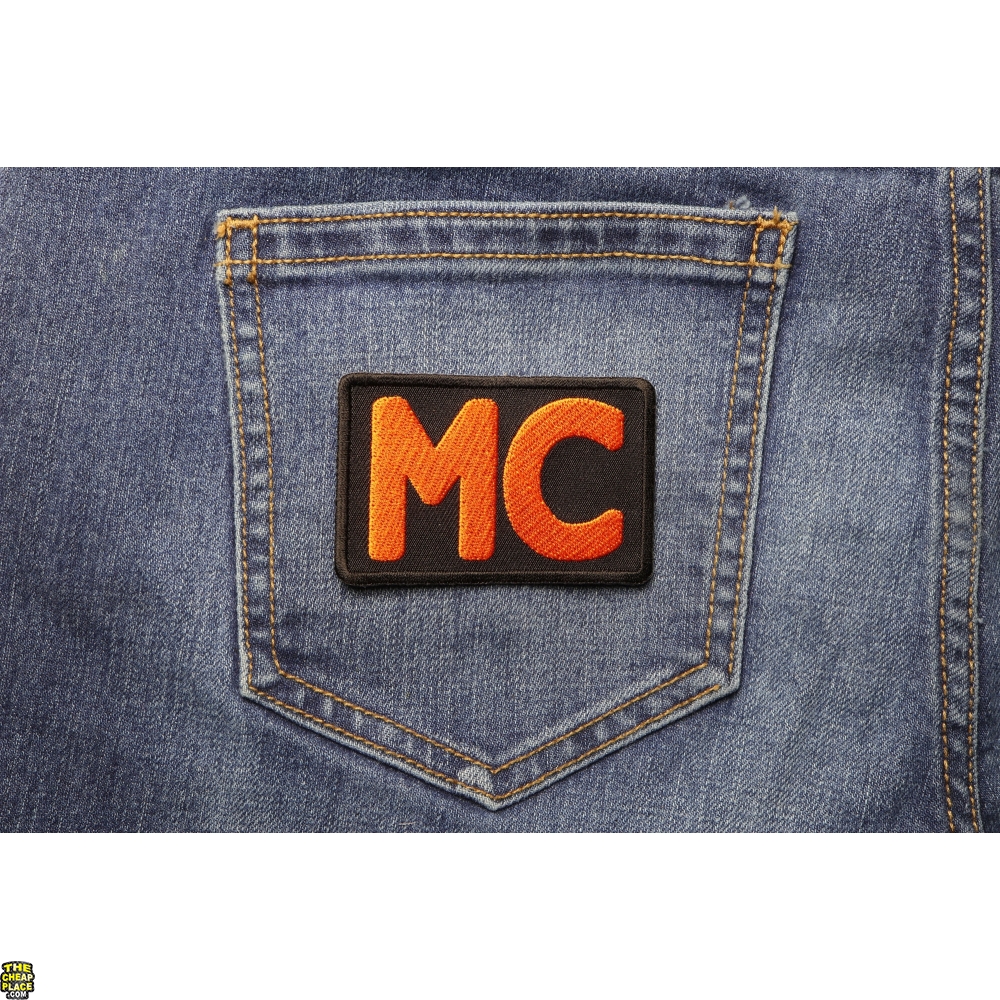 Orange MC Patch