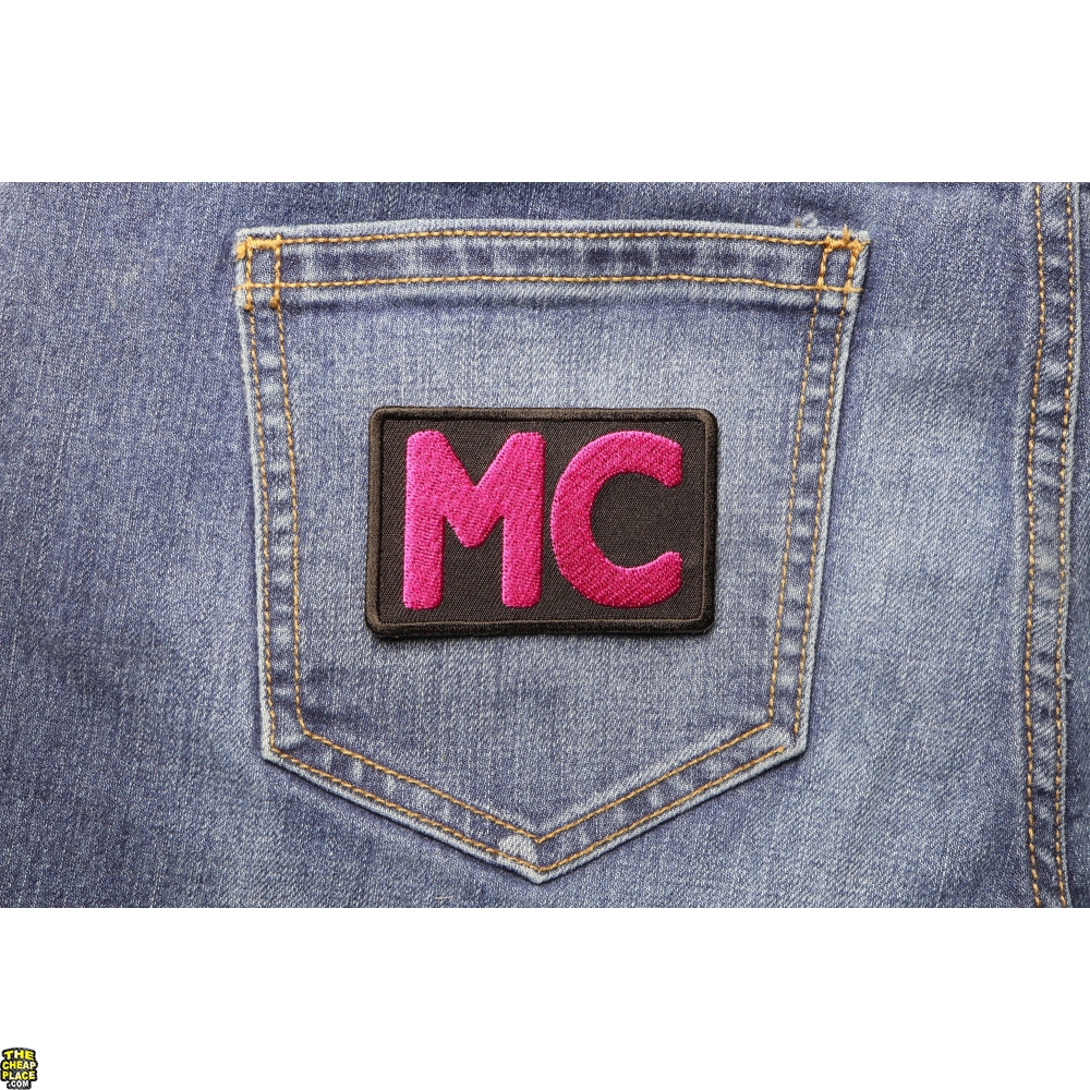 Pink MC Patch | Biker Patches -TheCheapPlace