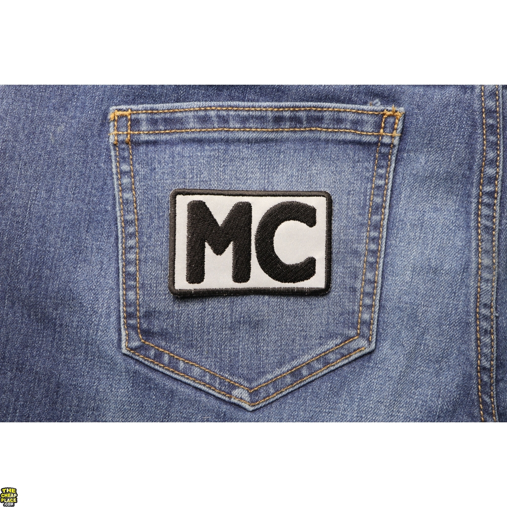 Reflective MC Patch | Biker Patches -TheCheapPlace