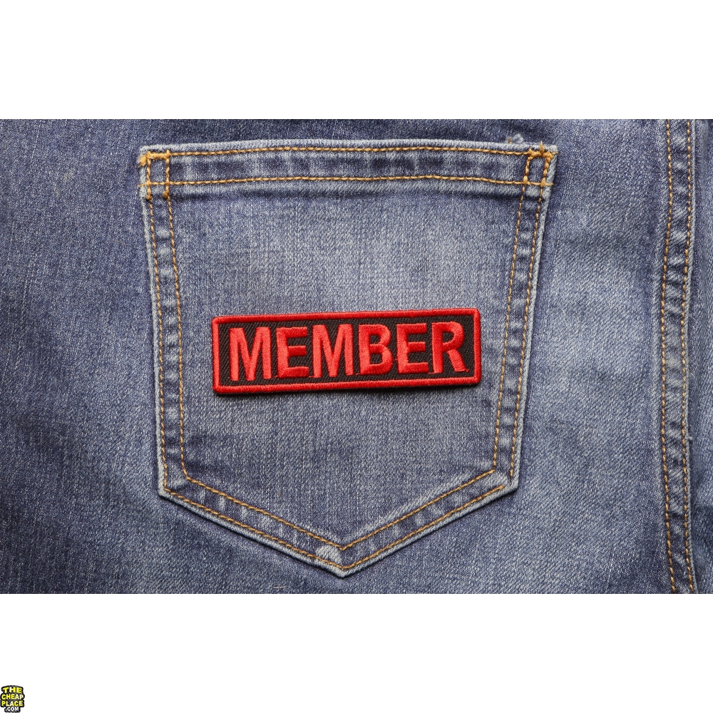 Member Patch Red
