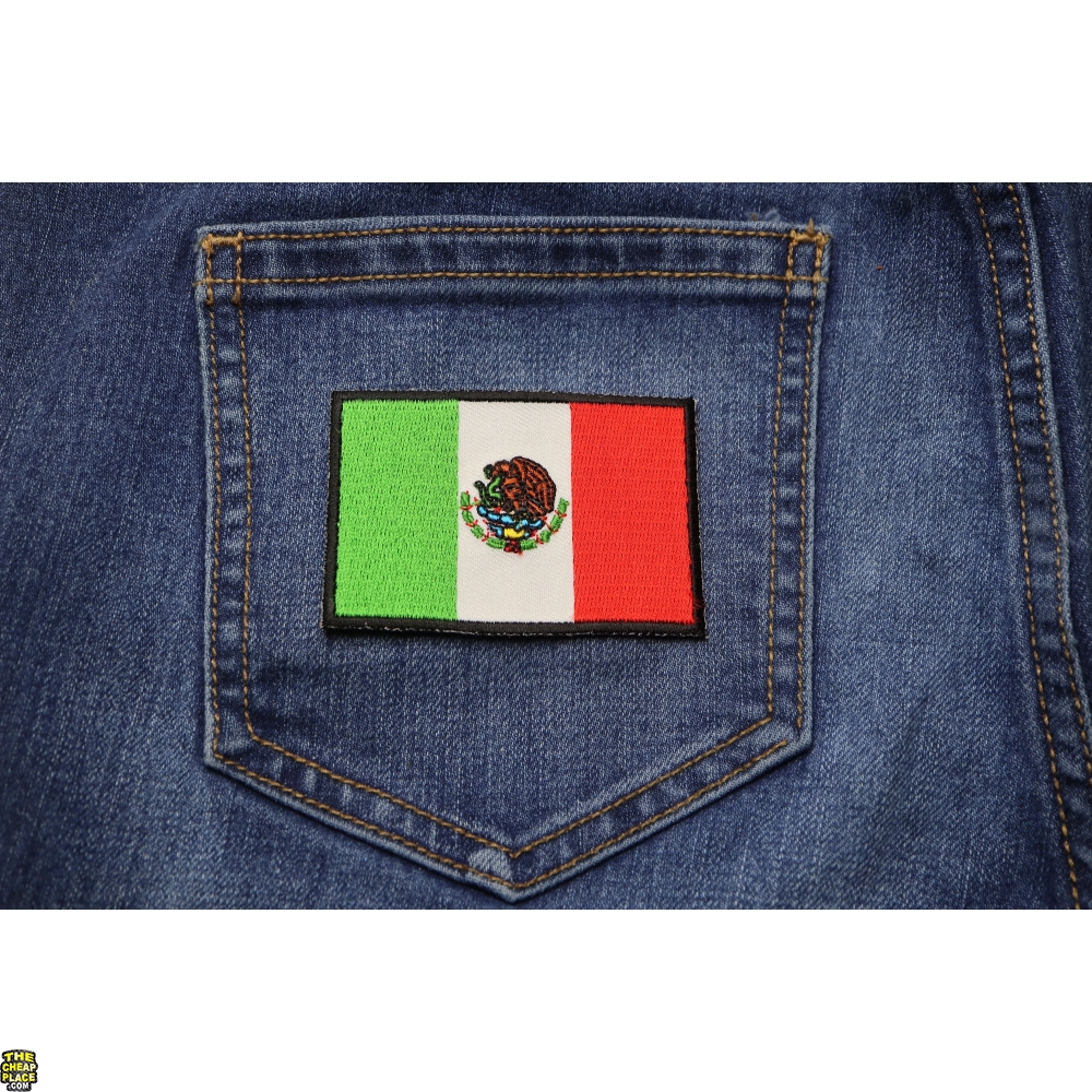 Mexico Flag Patch | International Flags -TheCheapPlace