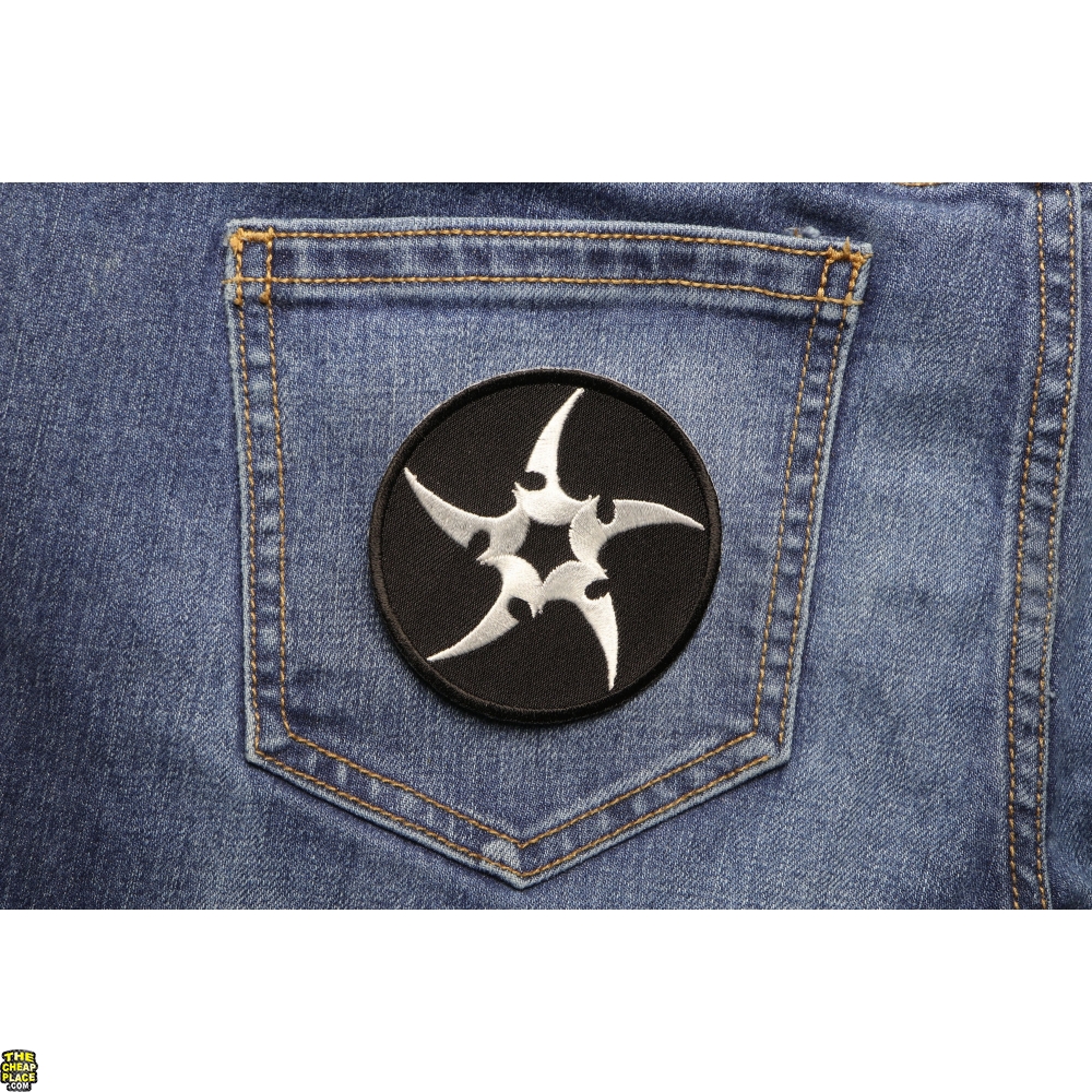 Ninja Star Patch | Embroidered Patches