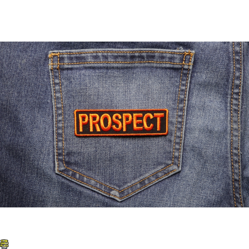 Prospect Patch 3.5 Inch Orange