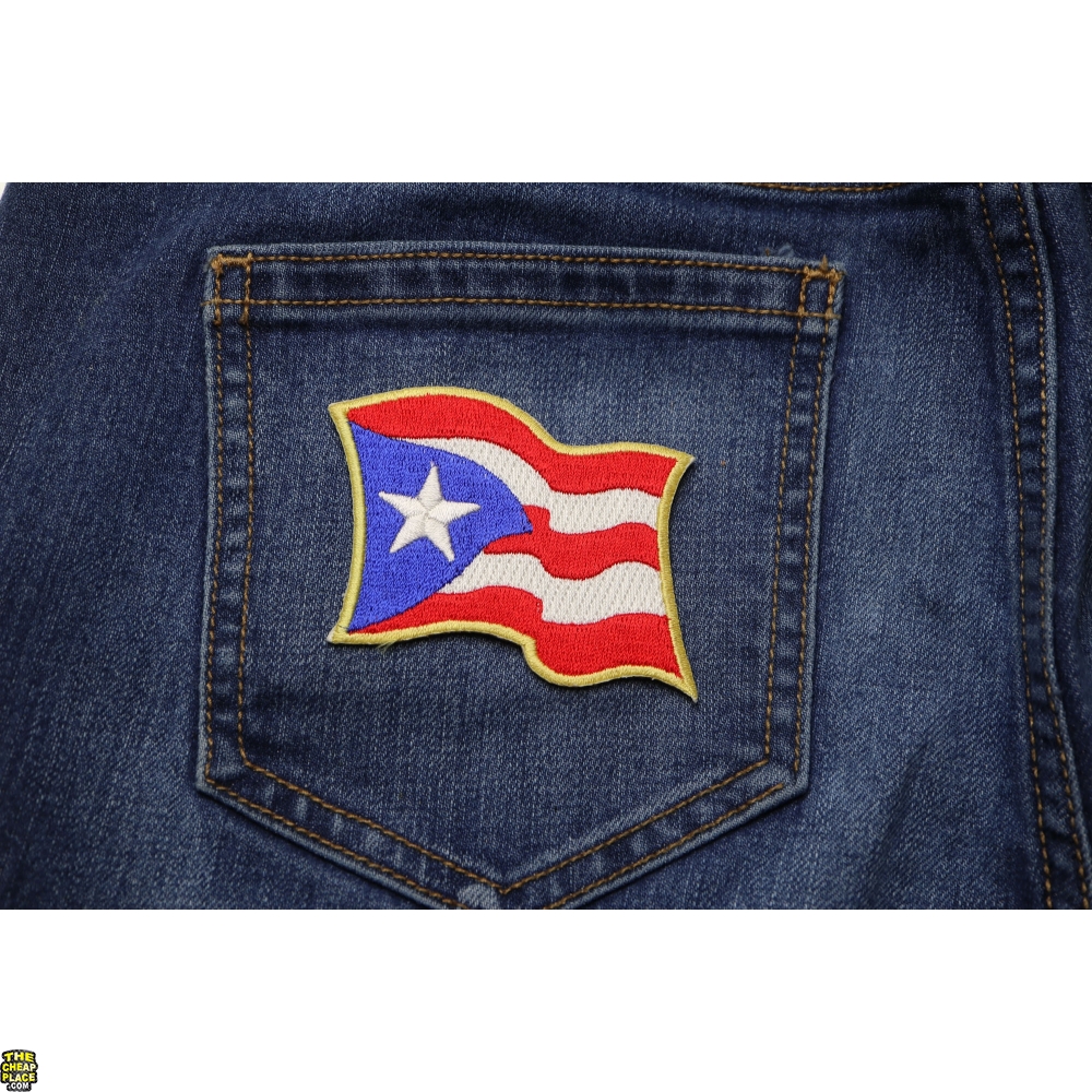 Puerto Rico Flag Patch | International Flags -TheCheapPlace