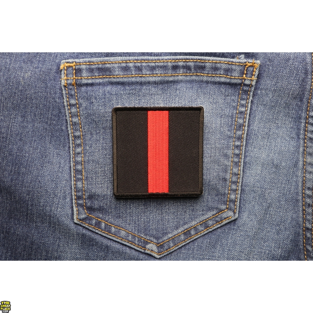 Red Line Firefighter Family Patch