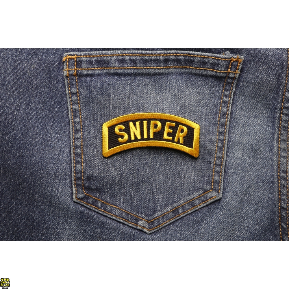 Sniper Rocker Patch | Army Patches -TheCheapPlace