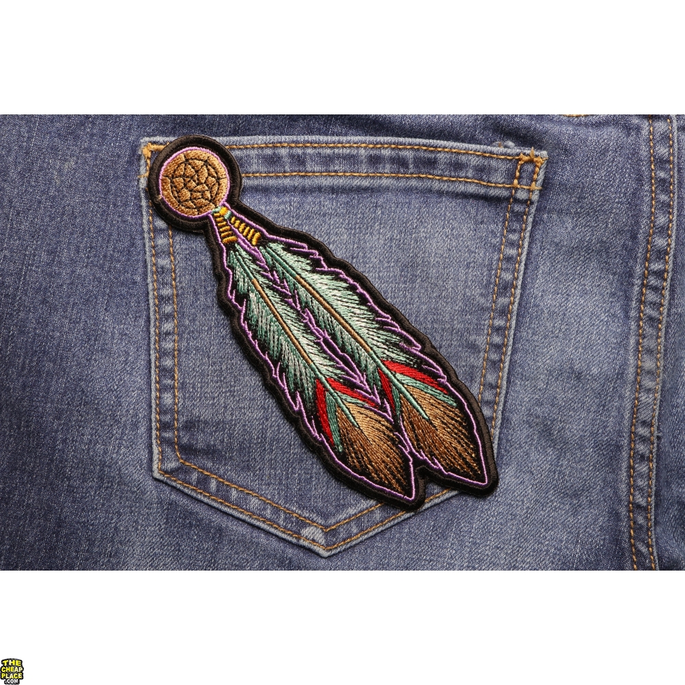 Tribal Feathers Patch | Feather Patches -TheCheapPlace