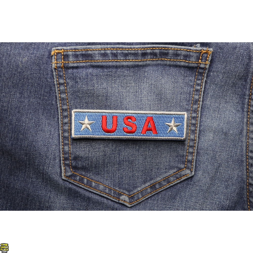 USA Light Blue Patch
