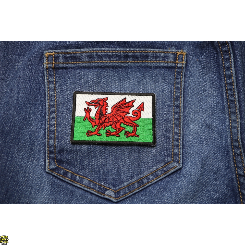 Wales Flag Patch | International Flags -TheCheapPlace