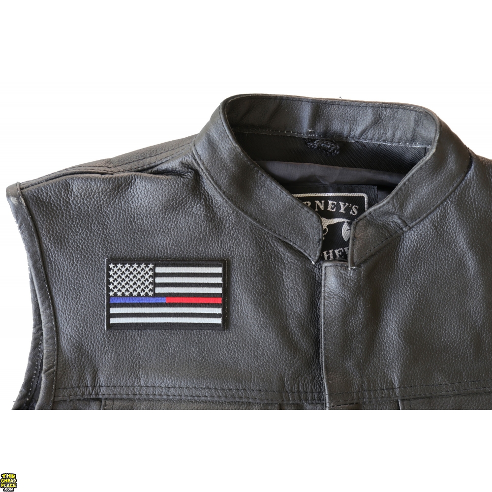 Law Enforcement and Firefighter Support American Flag Patch | Police ...