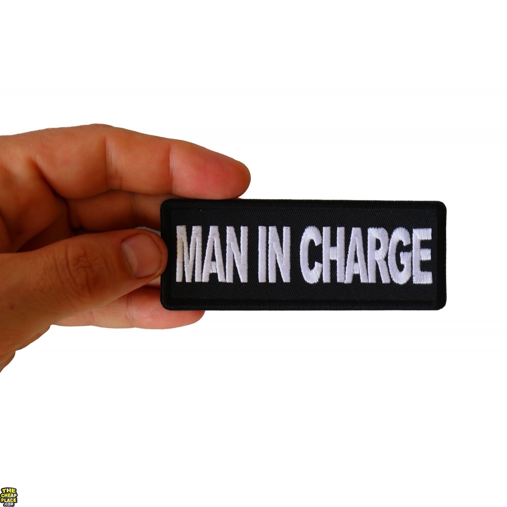 Man in Charge Patch