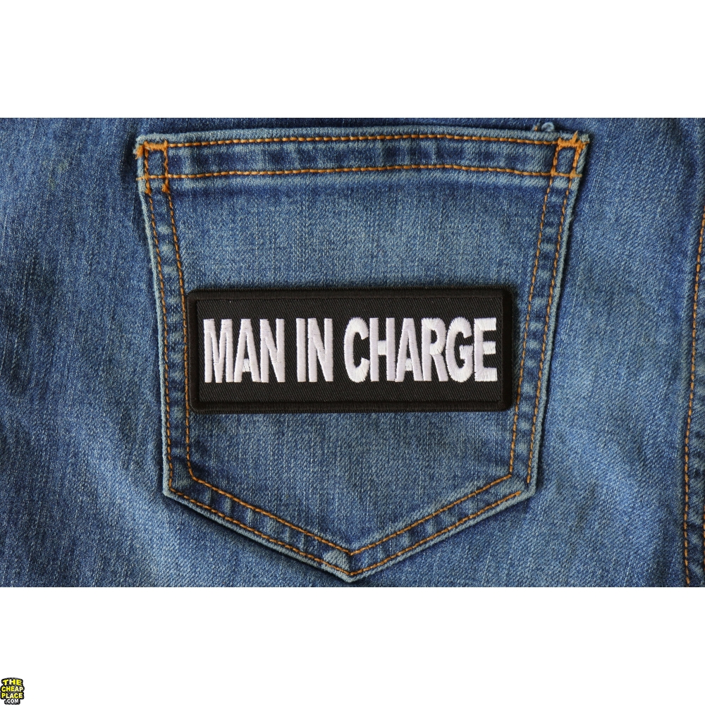 Man in Charge Patch