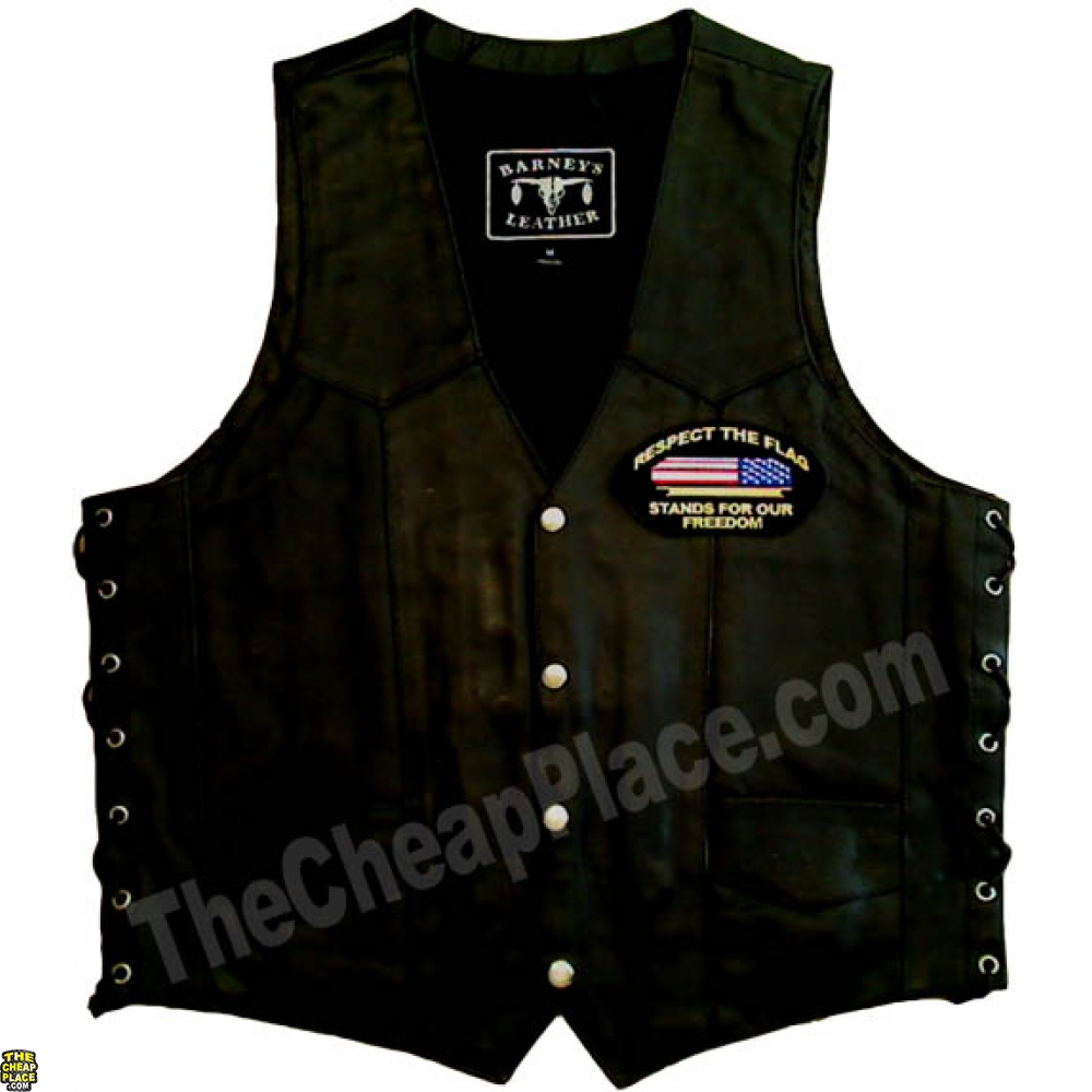 Respect Our Flag Cap Patch | Patriotic Patches -TheCheapPlace