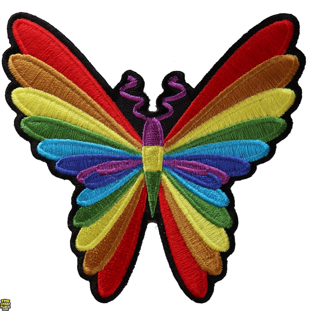 Colorful Butterfly Patch | Butterfly Patches -TheCheapPlace