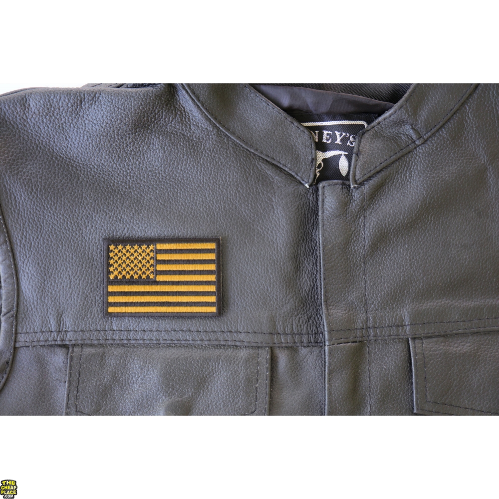 Subdued Green US Flag Patch | American Flag Patches -TheCheapPlace