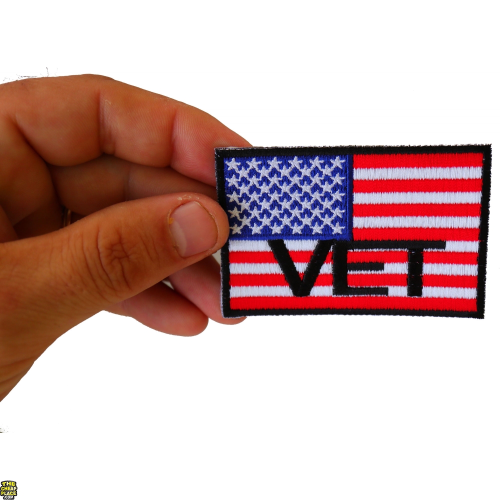American Flag Vet Patch | Vet Patches -TheCheapPlace