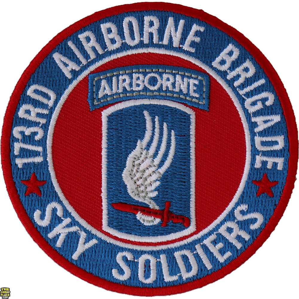 173rd Airborne Brigade Patch Sky Soldiers | Army Patches -TheCheapPlace