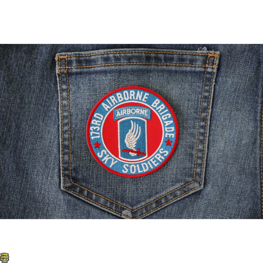 173rd Airborne Brigade Patch Sky Soldiers | Army Patches -TheCheapPlace