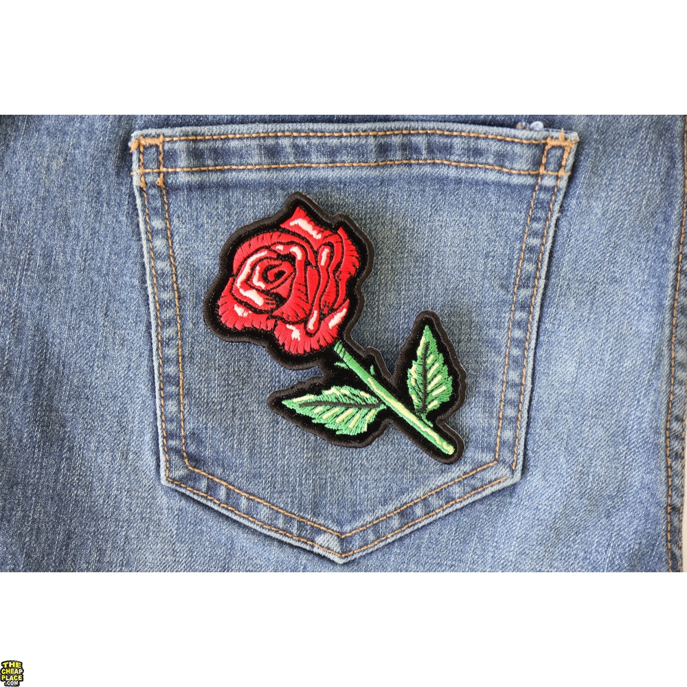 Red Rose Patch - TheCheapPlace