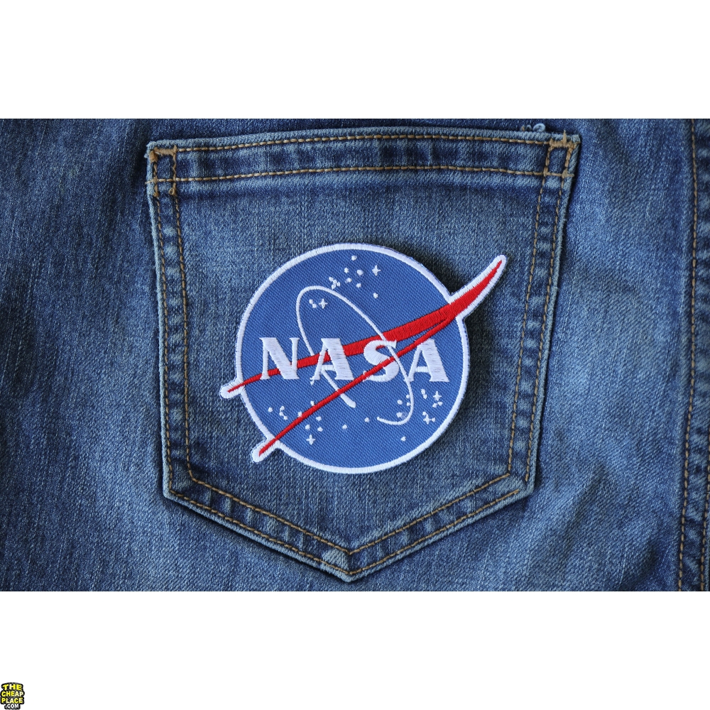NASA logo Novelty Iron on Patch - TheCheapPlace