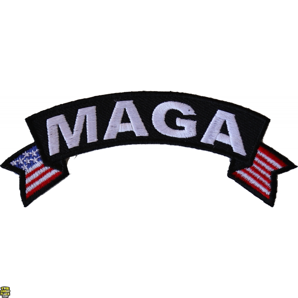 MAGA US Flag Rocker Patch - TheCheapPlace