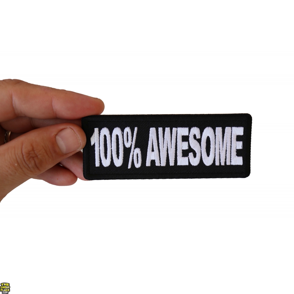 100% Awesome Patch - TheCheapPlace