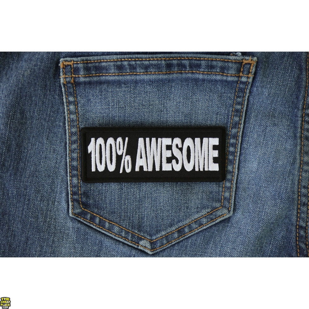 100% Awesome Patch - TheCheapPlace