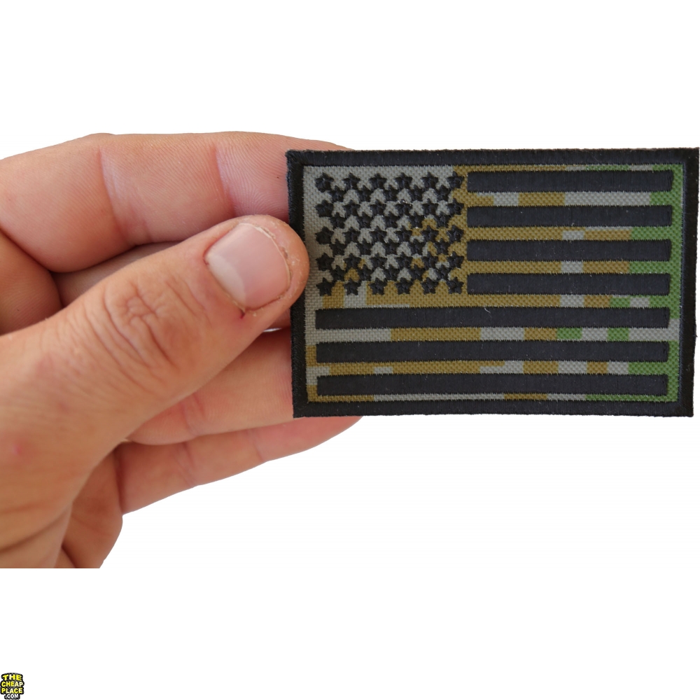 American Flag Camo Patch - TheCheapPlace