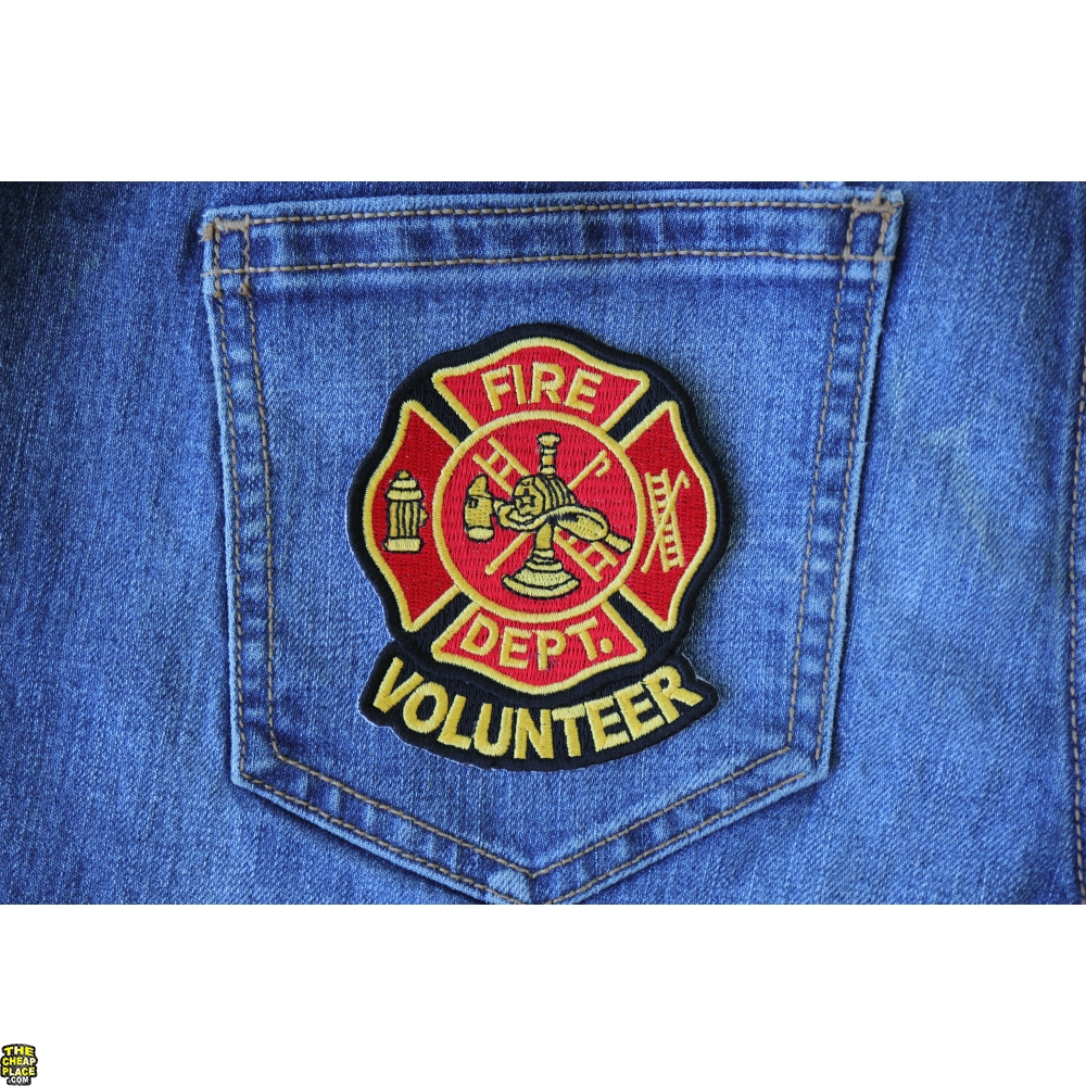 Volunteer Fire Dept Patch - TheCheapPlace