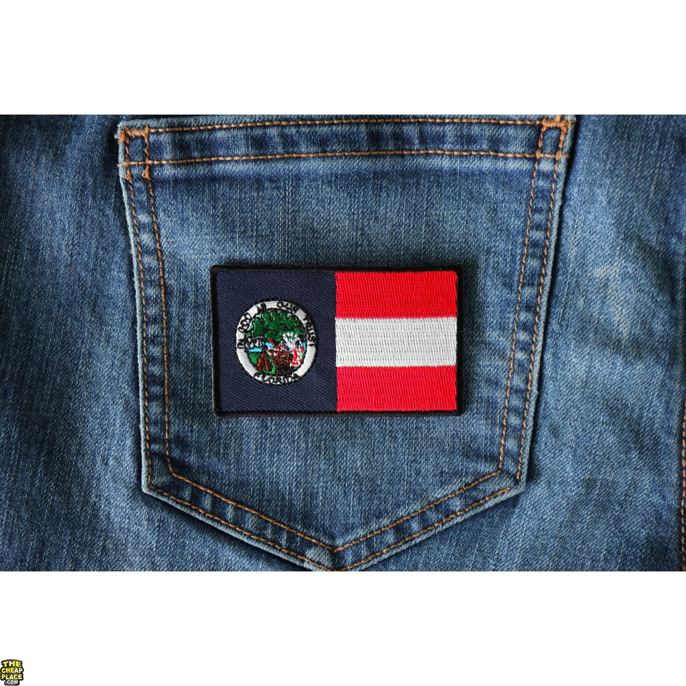 Historical Florida Flag Iron on Patch - TheCheapPlace