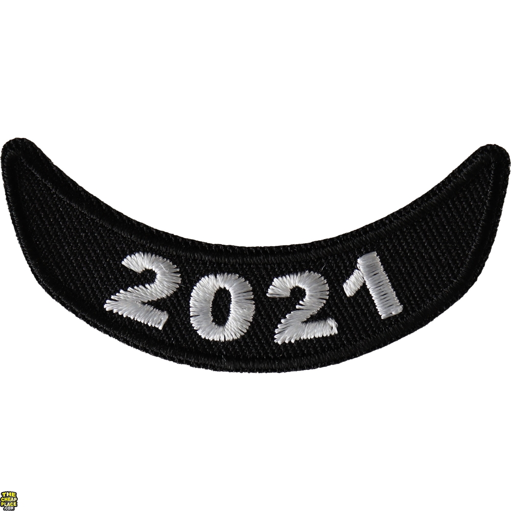 2021 Year Rocker Patch Lower White - TheCheapPlace
