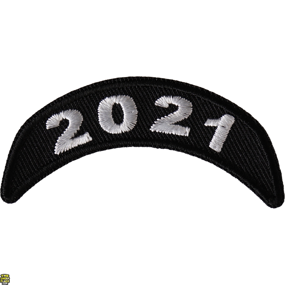 2021 Year Rocker Patch Upper White - TheCheapPlace