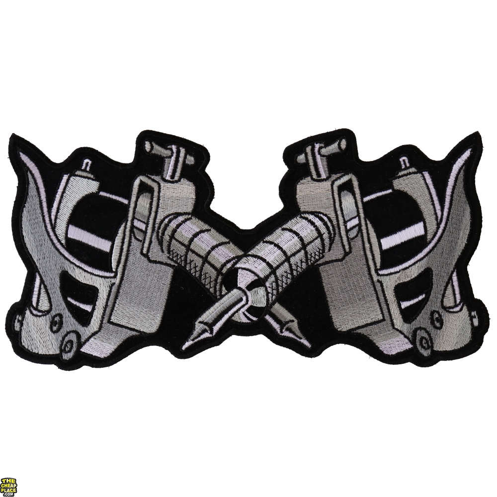 Large Tattoo Guns Patch