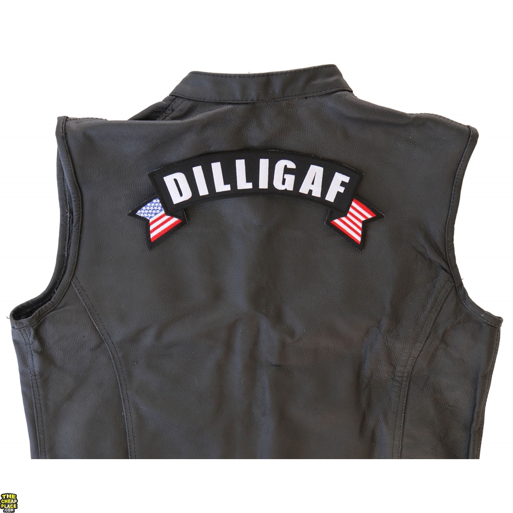 Dilligaf Flag Rocker Patch